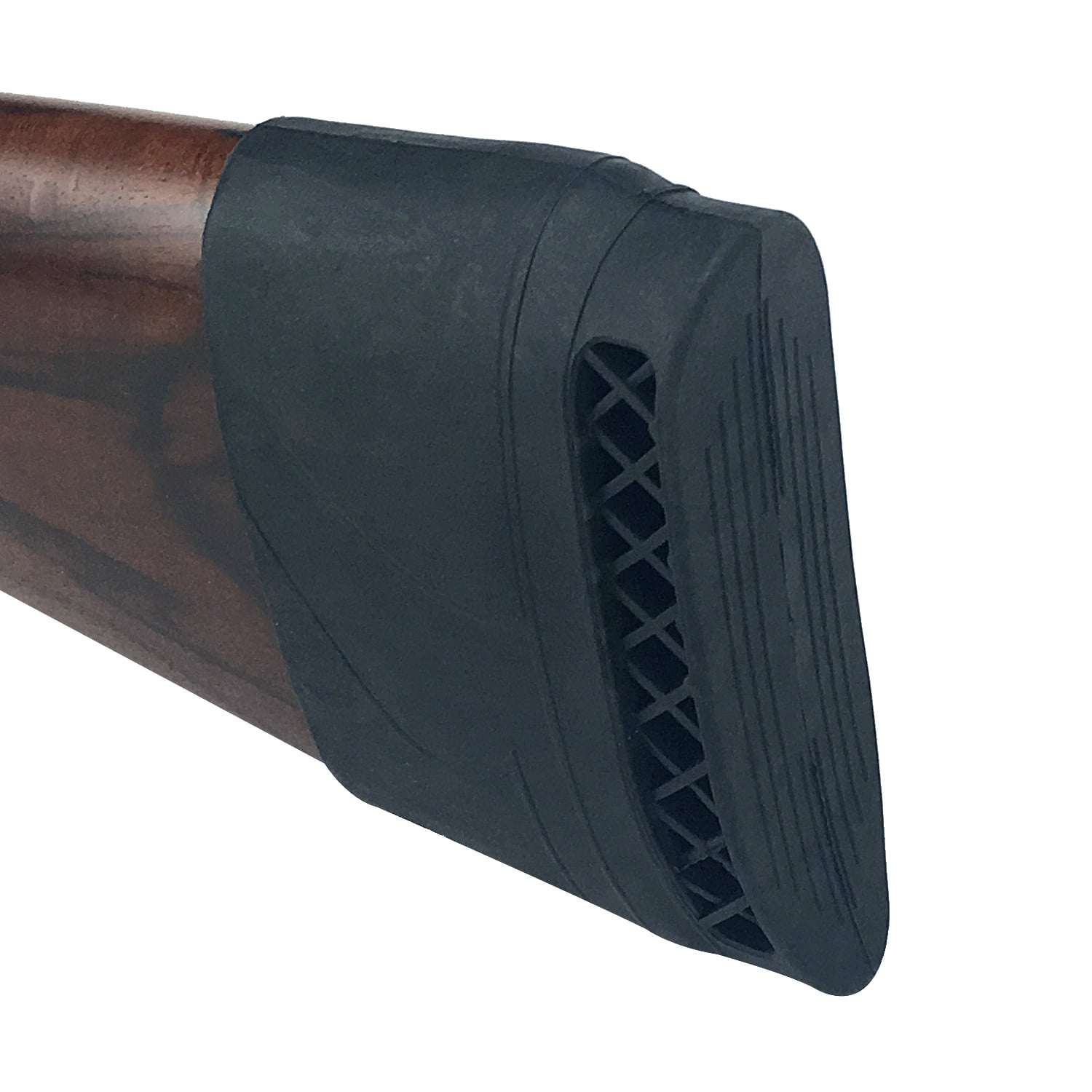TOURBON Black Rubber Range Shooting Slipon Rifle Recoils Pad Rubber ...
