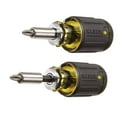 Klein Tools 32308 8-in-1 Adjustable Length Multi-Bit Stubby Screwdriver ...