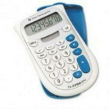 Texas Instruments TI-1795SV Minidesk Calculator, 8-Digit LCD - Walmart.com