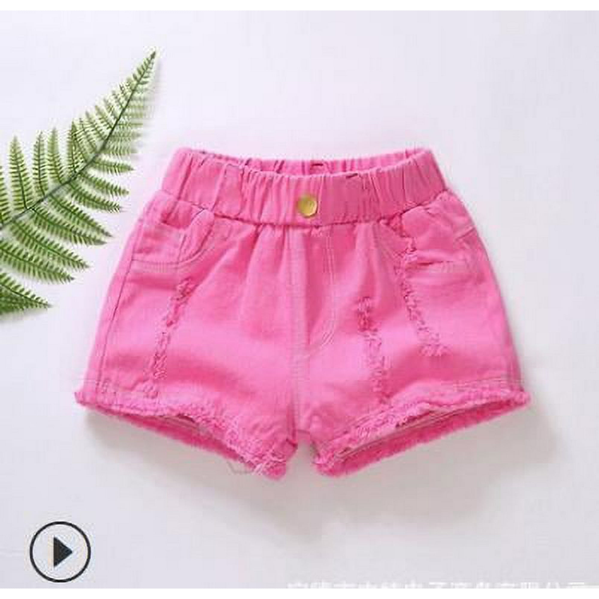 Click here for Faithtur Kids Denim Shorts  Girls Solid Color High... prices