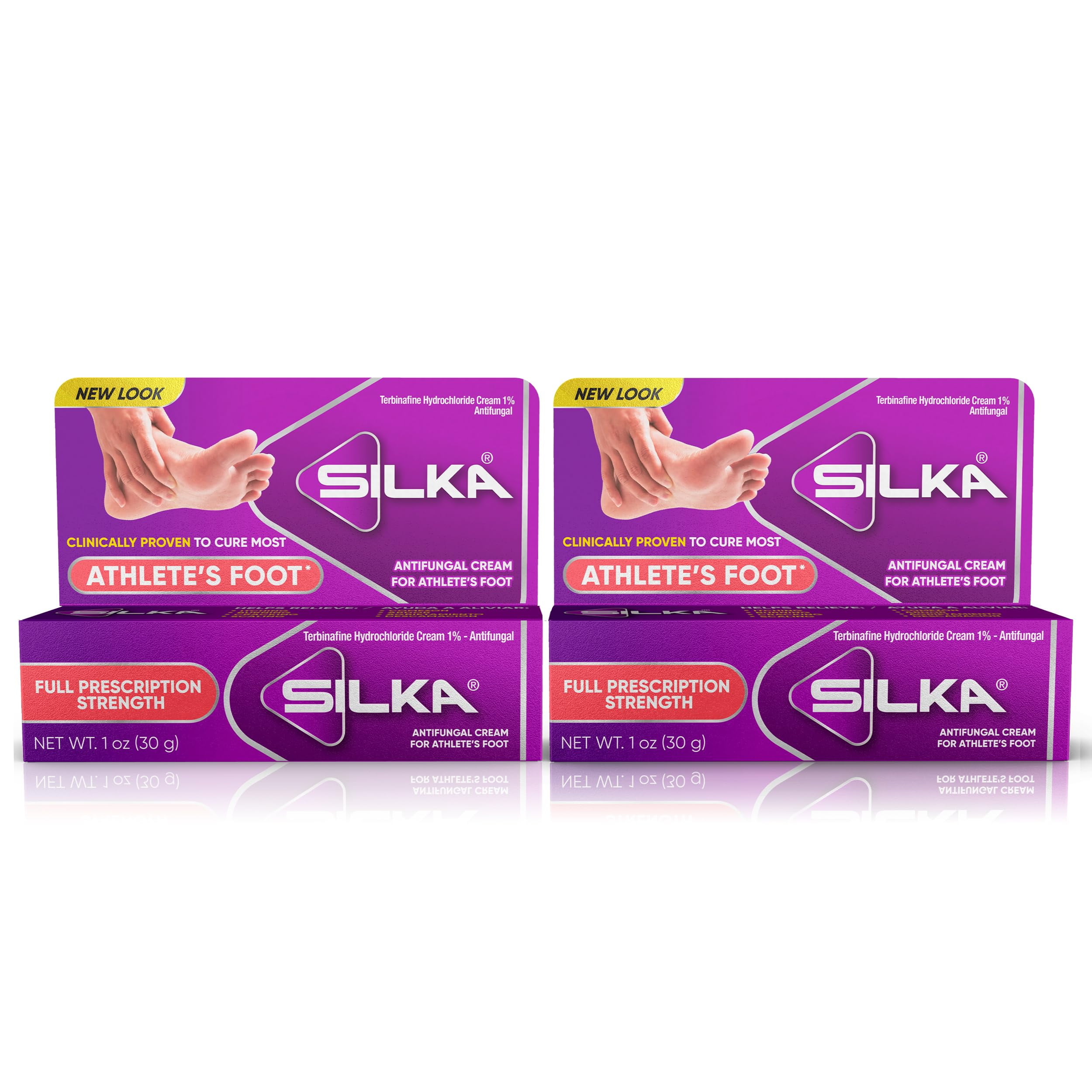 Crema antimicótica Silka Clinical, tratamiento antihongos para pies ...