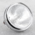 BIMZUC 7-7/8" (20cm) 35W Bright Halogen Motorcycle Headlight with Amber ...