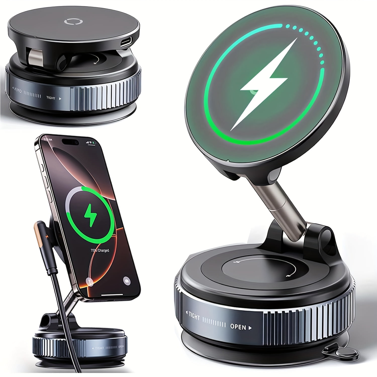Click here for Unbranded Wireless Charger Car Phone Holder Suitab... prices