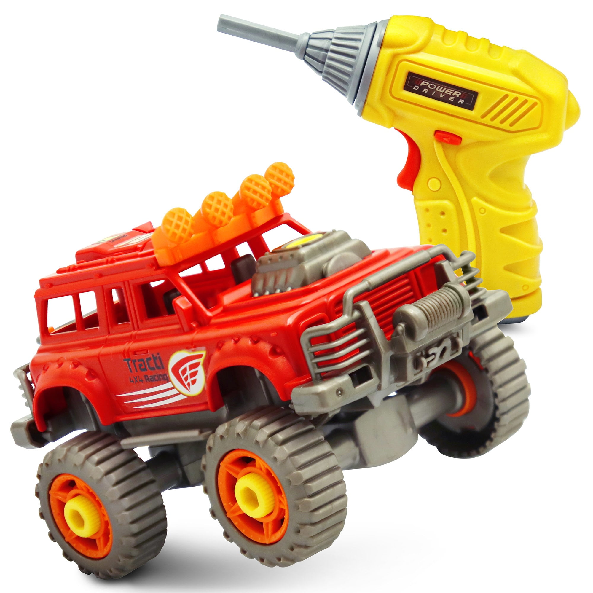 Lanard Tuff Tools Build It 4x4 Off-Road Truck - Walmart.com