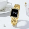 Lytiang The New Trend Led Display Touchs Large Screen Ladies Electronic Watches Diamond Watches