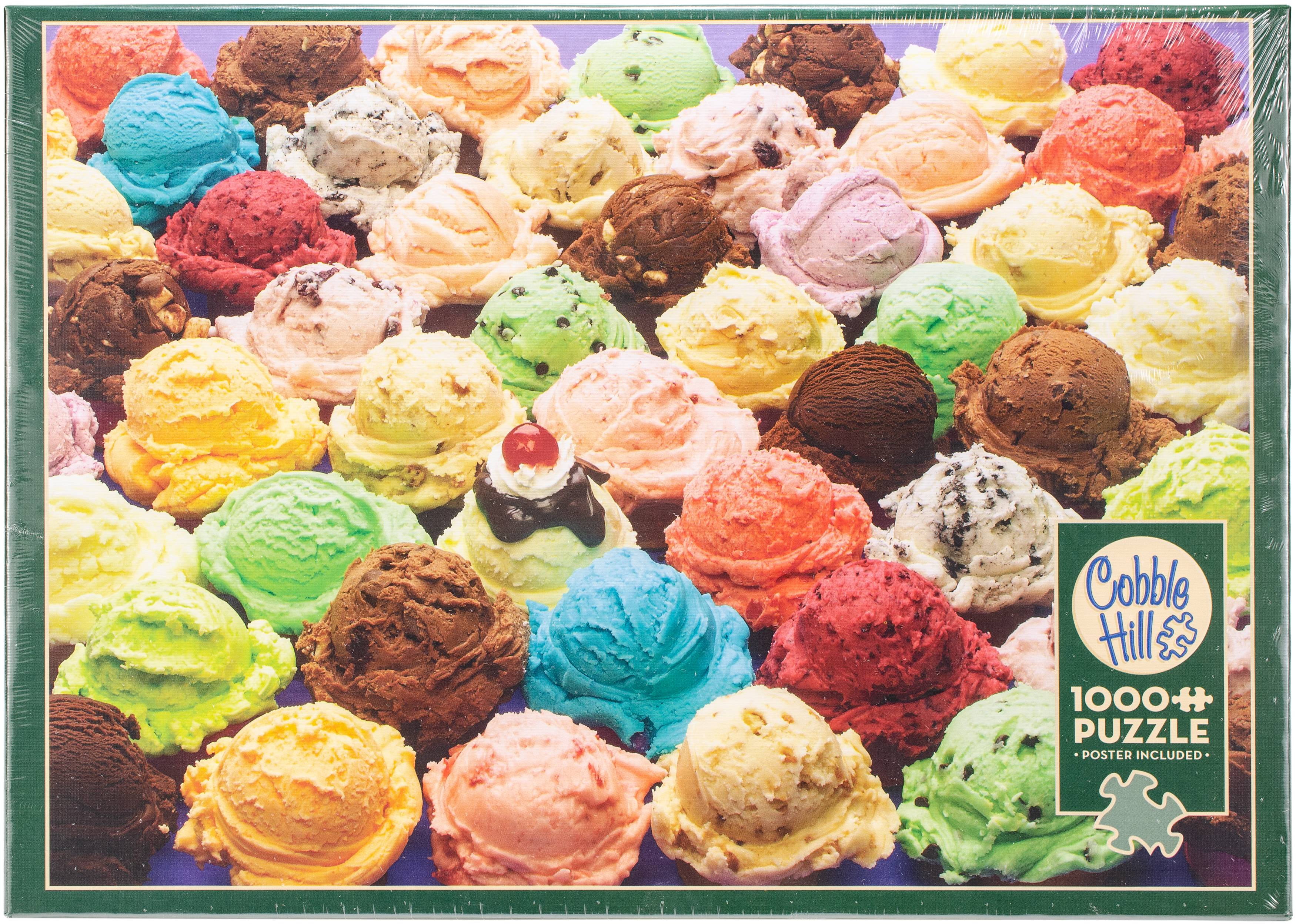 Jigsaw Puzzle 1000 Pieces 26.625"X19.25"-Ice Cream - Walmart.com