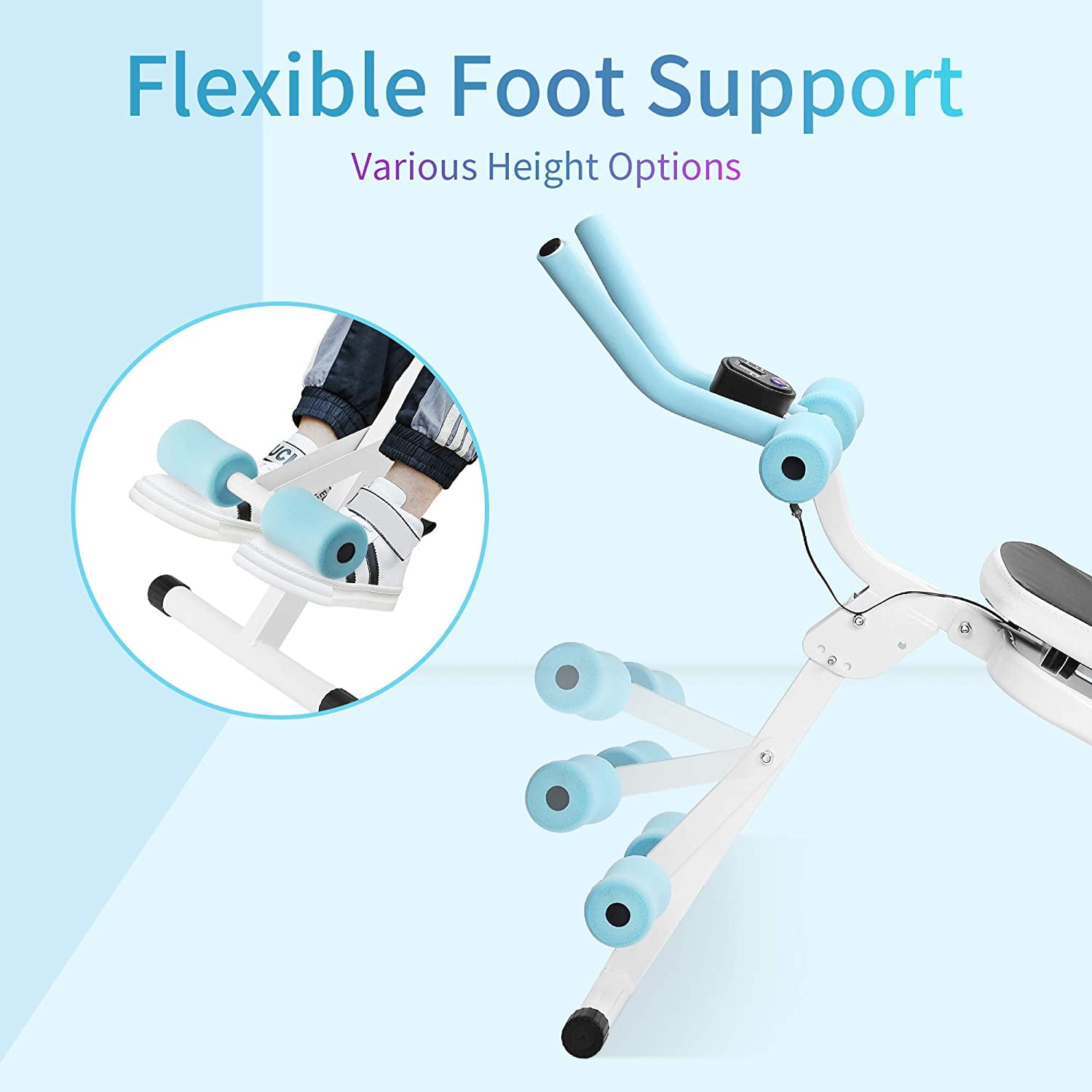 Buy Wesfital Abdominal Trainer Weight Bench Sit up Bench Workout ...