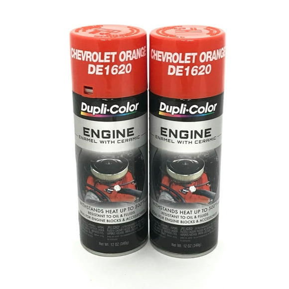 Chevy Orange Engine Paint