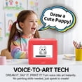 Kids Wireless Bluetooth Sticker Printer, inkless thermal printing ...