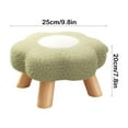 Flower Stool | Small Round Stool for Kids & Adults | Soft Cushion Top ...