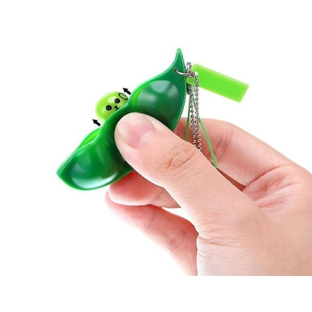 Fidget Toy Set, Squeeze-a-bean Soybean Stress Relieving Playful Charms ...