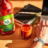 V8 Low Sodium Original 100% Vegetable Juice 64 fl oz Bottle with Tomato ...
