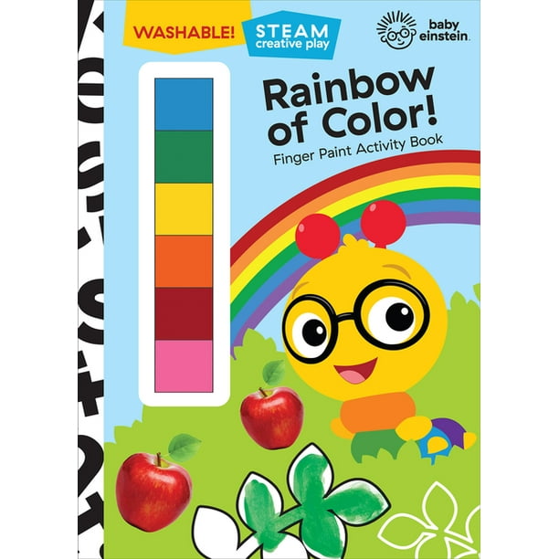 Baby Einstein: Rainbow of Color!: Finger Paint Activity Book (Other ...