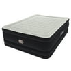 "Intex Queen Deluxe Dura-Beam Airbed | Inflatable Raised 18"" Mattress with Built-in Pump ...