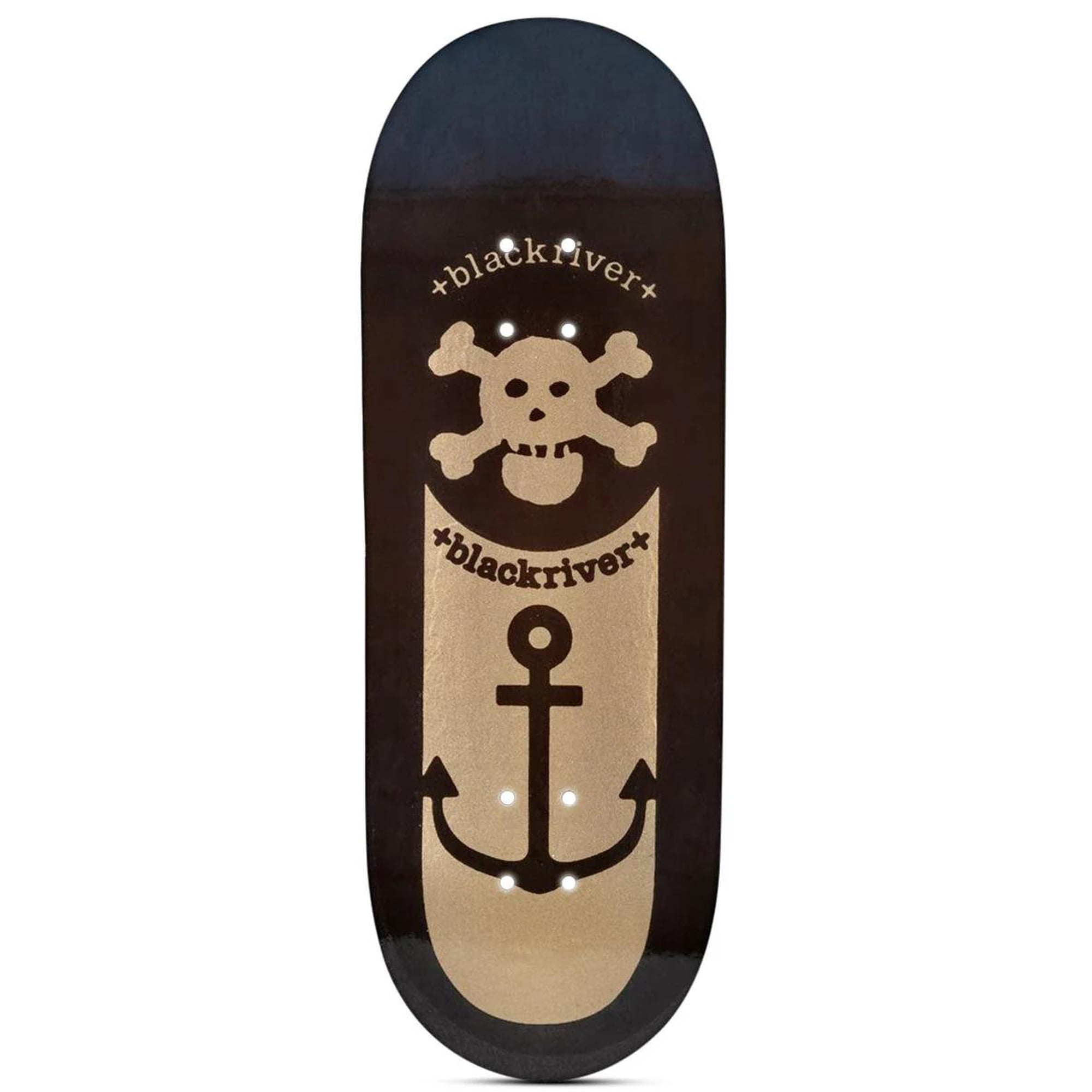 Click here for Blackriver Fingerboard Deck - Anchor Black Graphic... prices