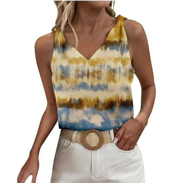 Cathalem Womens Tank Tops Loose Fit Sexy Sleeveless Backless See ...