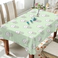 60x108in Square Printed Tablecloth Easy-Care Decorative Table Cloth for ...