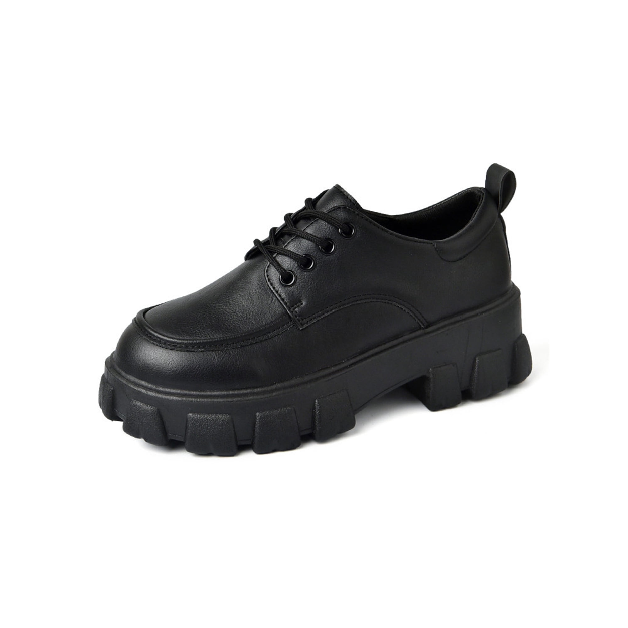 Click here for Woobling Women Loafers Non Slip Dress Shoe Lace Up... prices