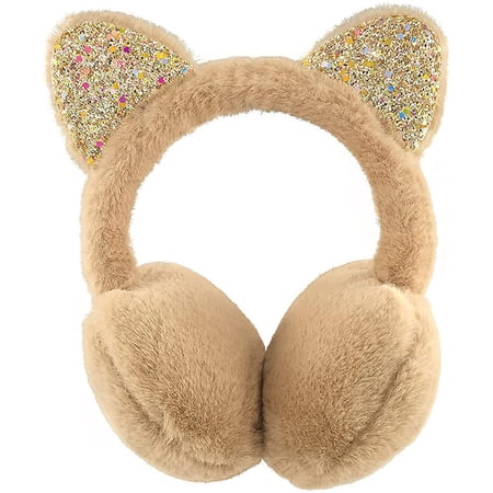 Winter Earmuffs For Kids Girl Warm Ear Muffs Baby Boy Plush Padded Ear ...