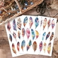 3 Sheets 3 Styles PVC Waterproof Decorative Stickers Self Adhesive ...