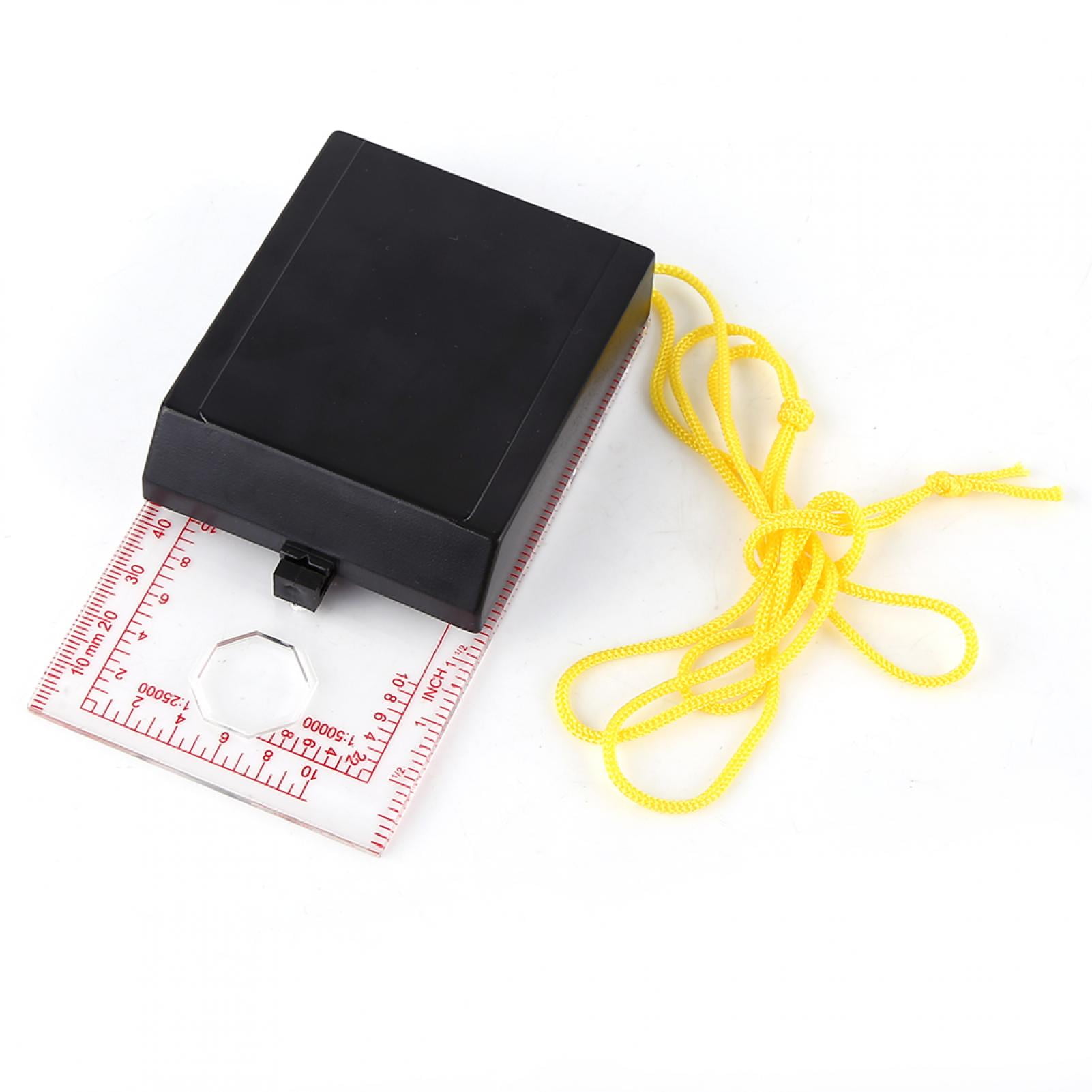 Zaqw Multi-functional Compass With Mapping Ruler and Mirror Emergency ...