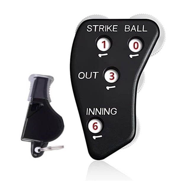 Visland Baseball Umpire Clicker Compact Size Ergonomic Shape Non-slip 4 ...