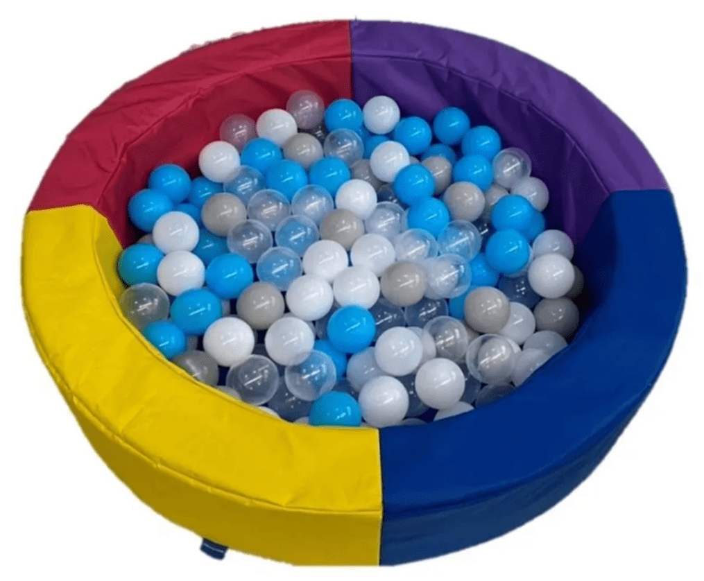 Alberca De Pelotas Para Bebés Multicolor Con 100 Pelotas ALABÍO A LA ...