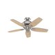 Hunter 42" Kenbridge Brushed Nickel Ceiling Fan with Light Kit and Pull ...