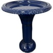 Esschert Design USA Outdoor Bird Bath with Ceramic Pedestal and Bird ...