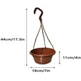 ACDANC 2026 New 8 Pack Small Plastic Hanging Planters,Hanging Flower ...