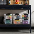 IRIS 13.5 Qt. Plastic Storage Bins with Lids, Stackable Storage ...