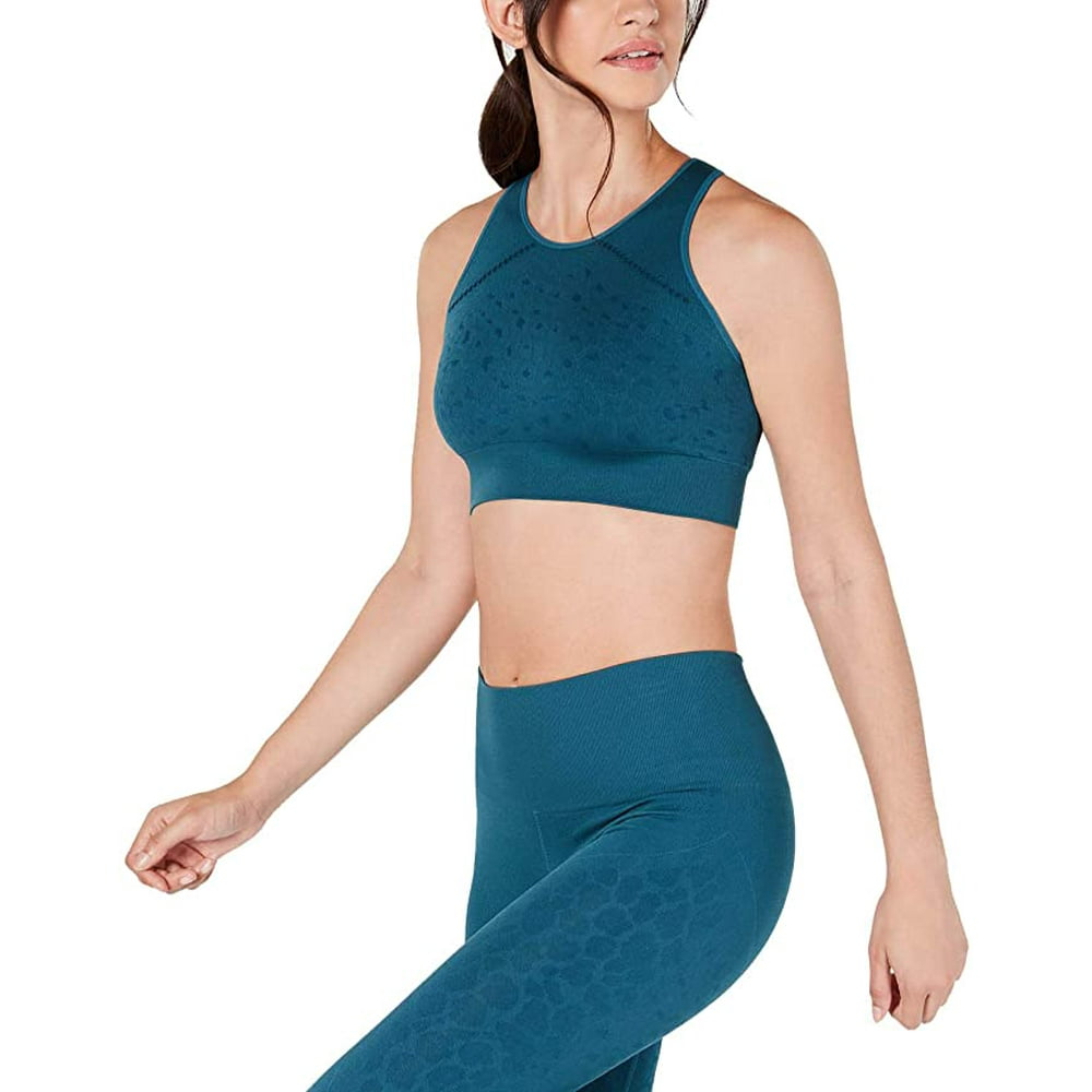 Ideology - Ideology Women's Seamless Racerback Medium-Impact Sports Bra ...