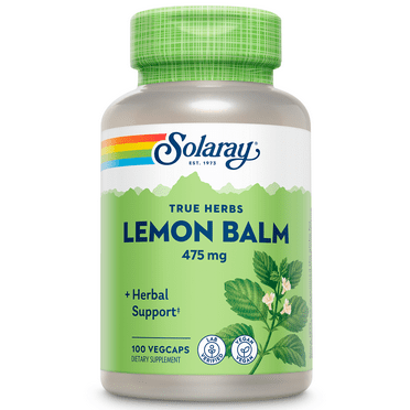 Swanson Lemon Balm 500 mg 60 Capsules - Walmart.com