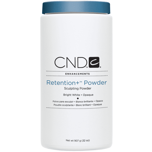 CND - CND Retention+ Acrylic Nail Sculpting Powder, Bright White, 32 Oz ...