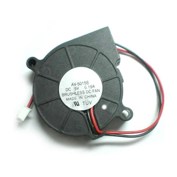 DC 5V 50mm x 15mm Turbine Brushless Cooling Blower Fan 5V 0.15A ...