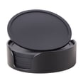 6Pcs Round Silicone Drink Coasters Heat Resistant Protects Tables From ...