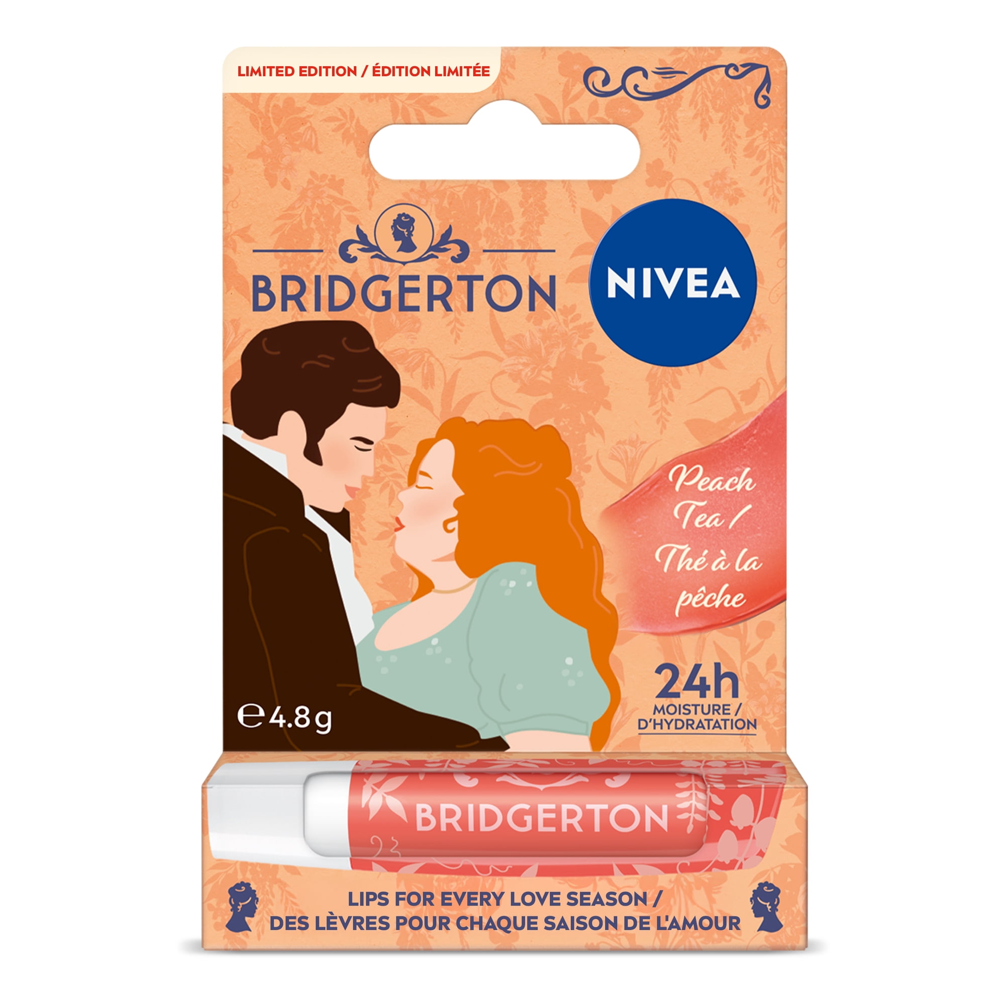 Click here for Nivea Peach Tea Lip Balm  Bridgerton Limited Editi... prices
