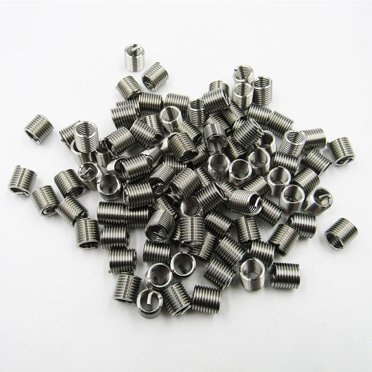 Uxcell M6 x 1 2D 12mm 304 Stainless Steel Wire Thread Insert Threaded ...