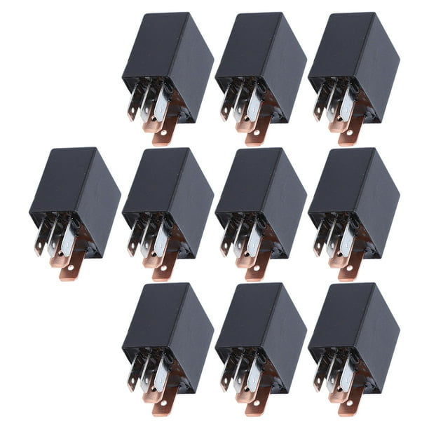 Goriertaly 10 Pieces Universal Car Relay Truck Boat Vehicle DRL Light ...
