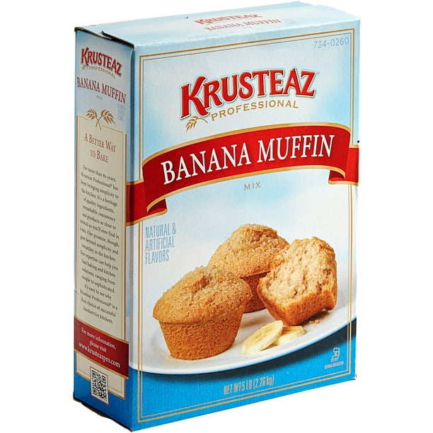 Krusteaz Professional 5 lb. Mélange à muffins aux bananes - Walmart.ca