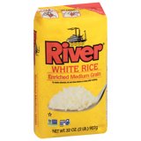 River Rice Medium Grain, Enriched White Rice, 2 lb Bag, Easy-to-Prepare ...