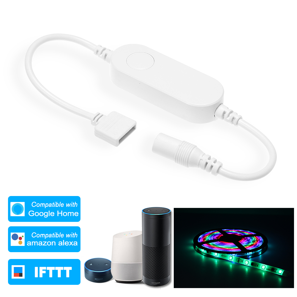 WiFi LED Controller Wireless Strip Light Smart Controller with RGBCW ...