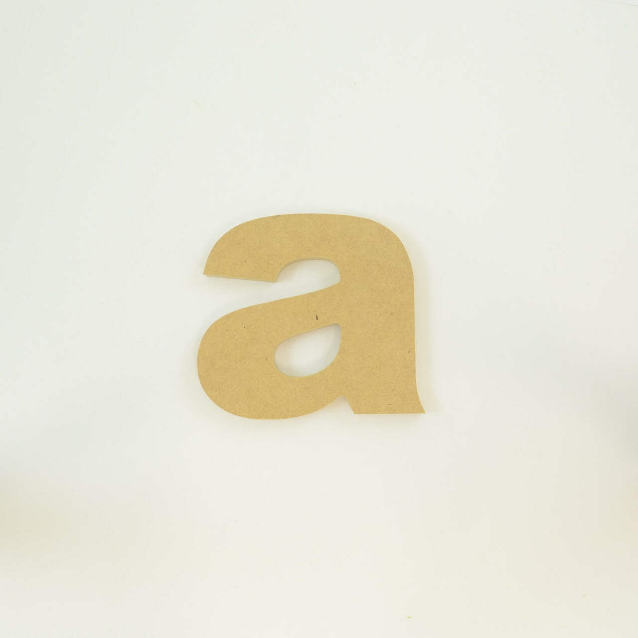 Package of 1, 10 Inch X 3/4" Thickness MDF Letter a in The Arial Font ...