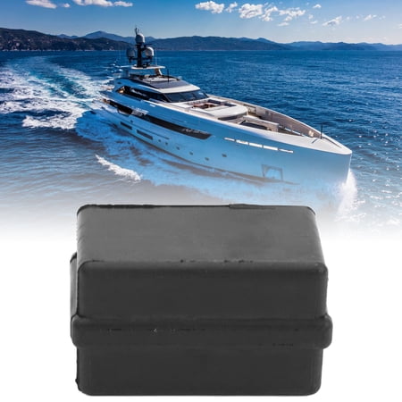 Outboard Engine Mount Damper, 682-44555-00 Black Boat Motor Mount ...