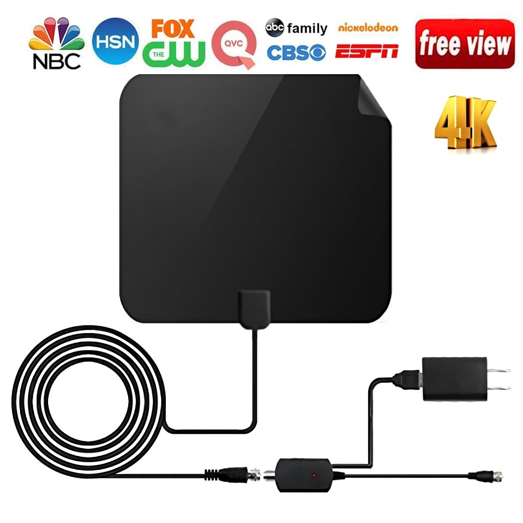 [2019 Newest] HDTV Antenna Indoor Digital TV Antenna, 50 Miles Range HD ...