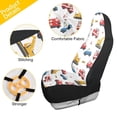 Cartoon Vehicles Car Seat Covers Front Seats Universal Fit for Sedan ...