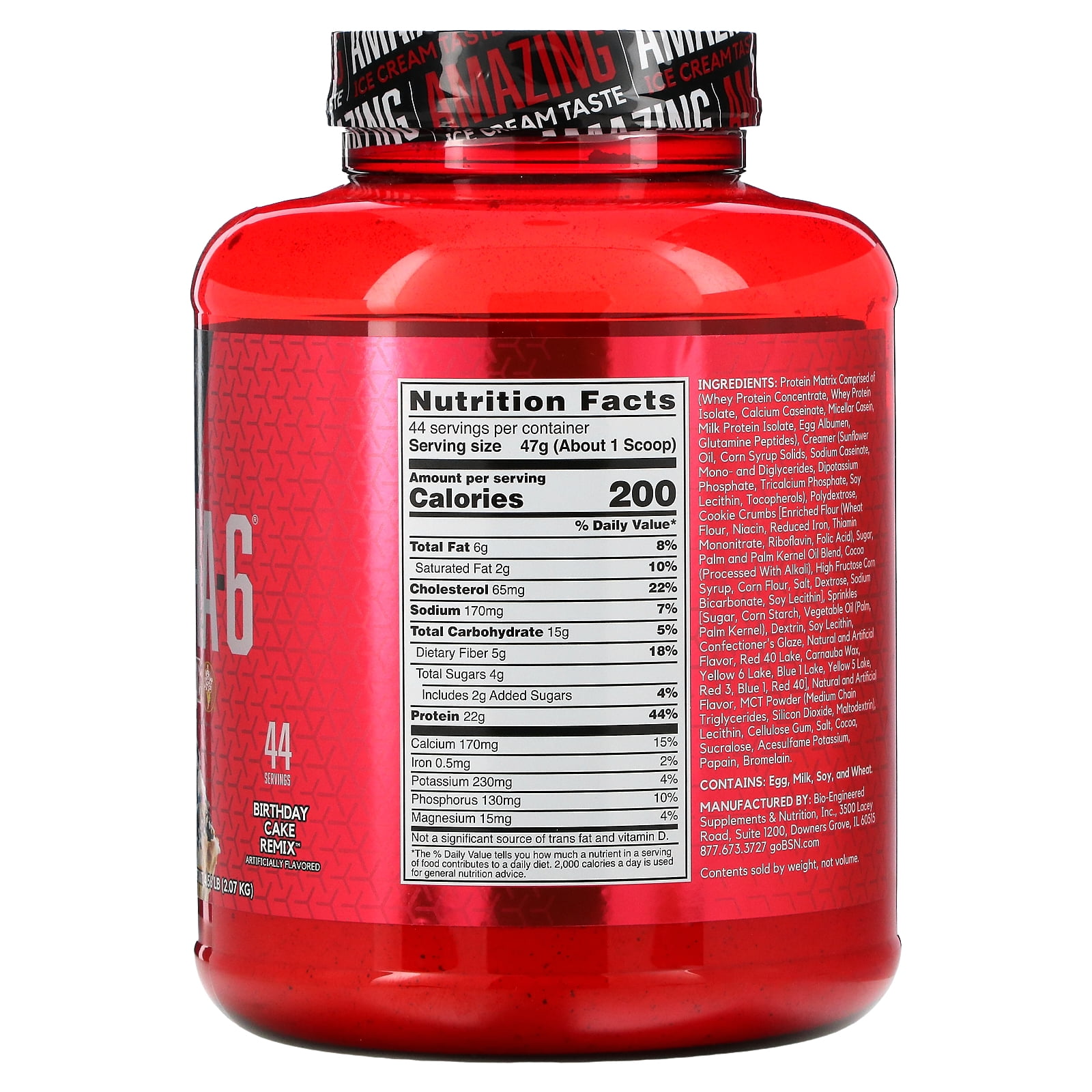 Syntha 6 Nutrition Facts Label | Besto Blog