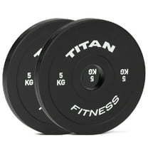 Titan Fitness 0.5 KG Pair Black Change Fractional Weight Plates, Rubber ...