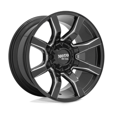 Moto Metal MO978 Razor 20x10 5x5.5 Satin Black Machined Wheel 20" -24mm ...