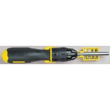 Stanley 10-in-1 Multi Bit Ratchet Screwdriver with Magnetic Ratcheting ...